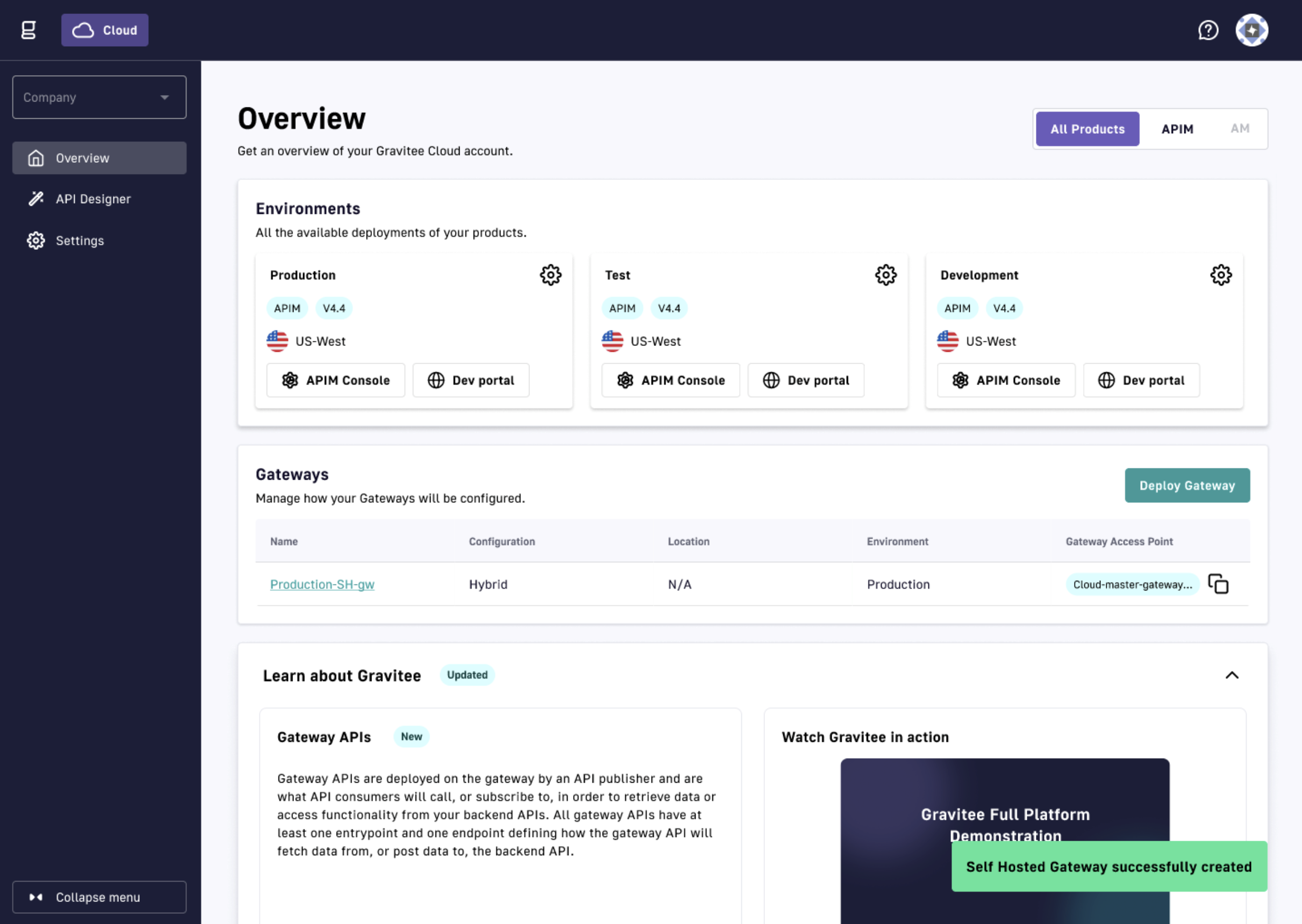 Open source API Gateway | Gravitee