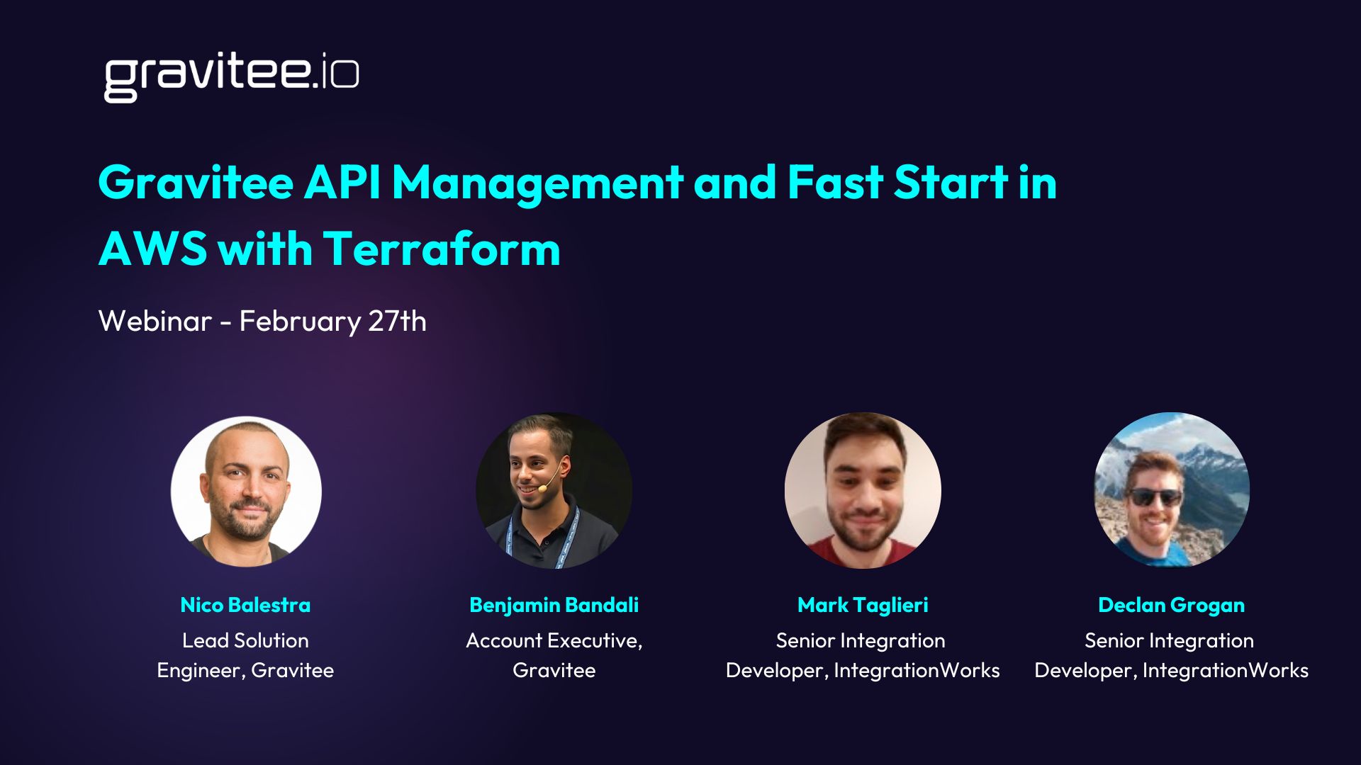 Webinar - Gravitee API Management and Fast Start in AWS with Terraform ...